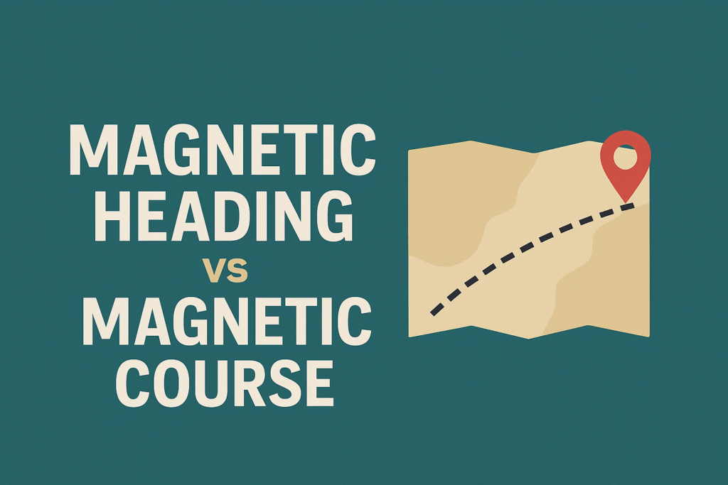 Magnetic Heading vs. Magnetic Course：飞行中方向的全解析（附磁北与真北运用详解） - A Fly and ...